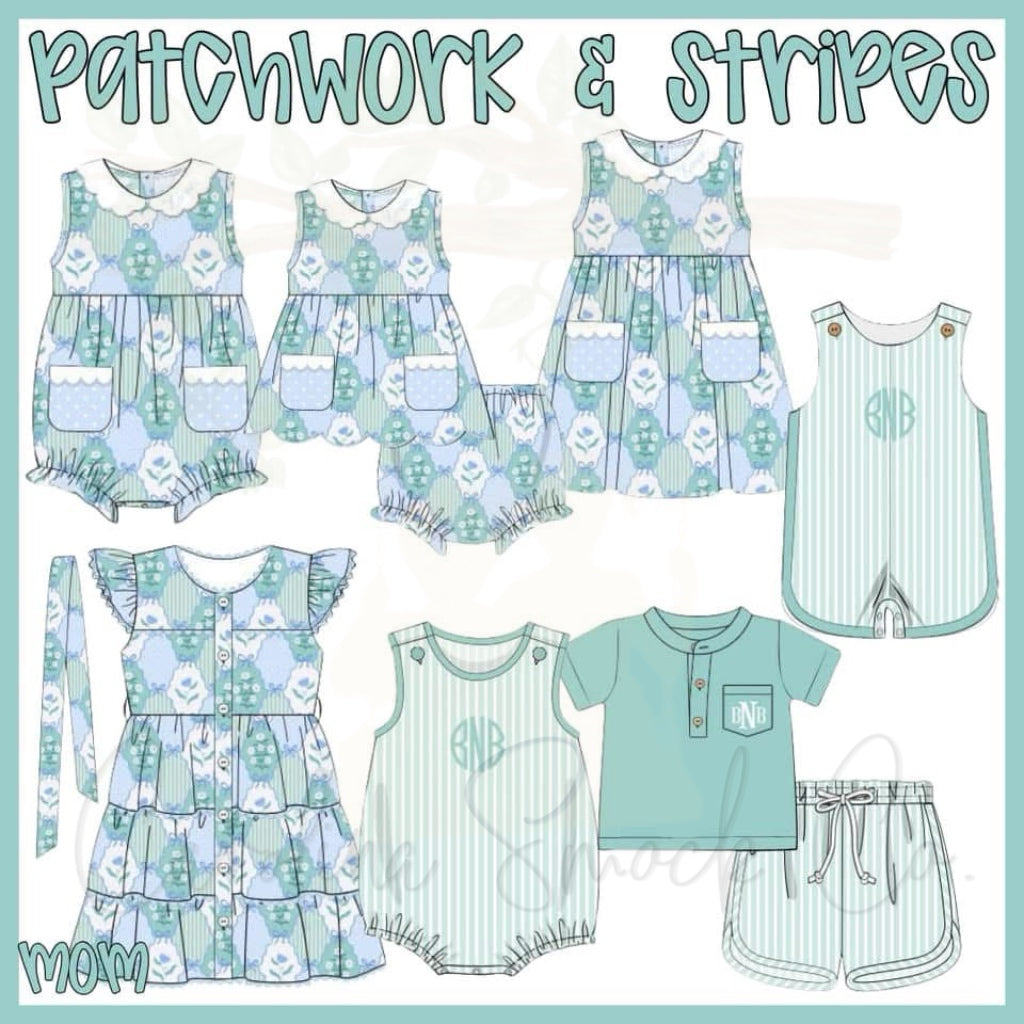 PO74.5 Patchwork & Stripes