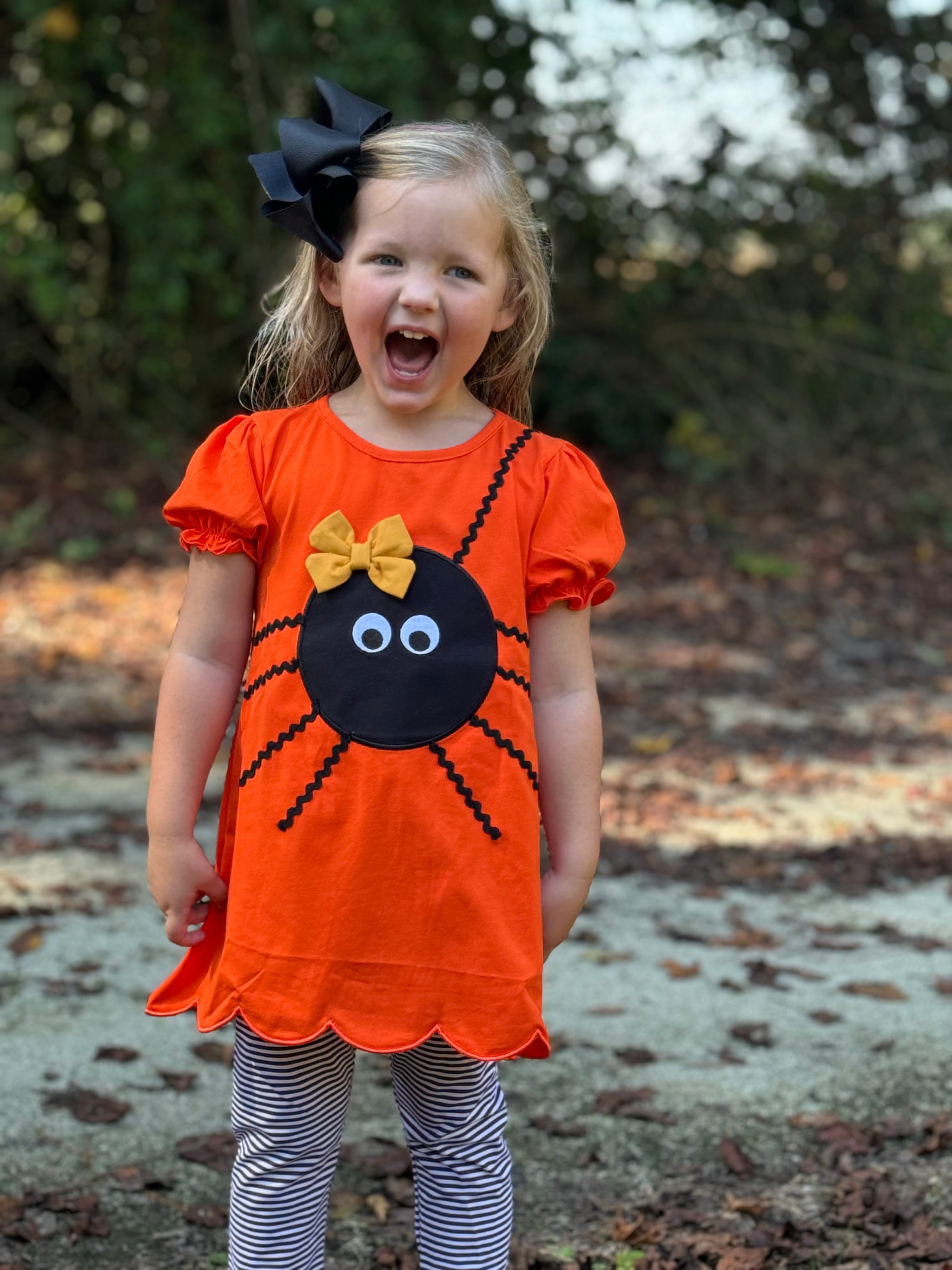 Ric Rac Spider Legging Set